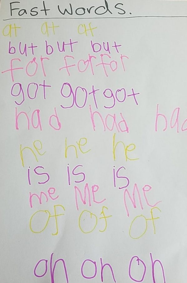 Fast Words – Poroti School