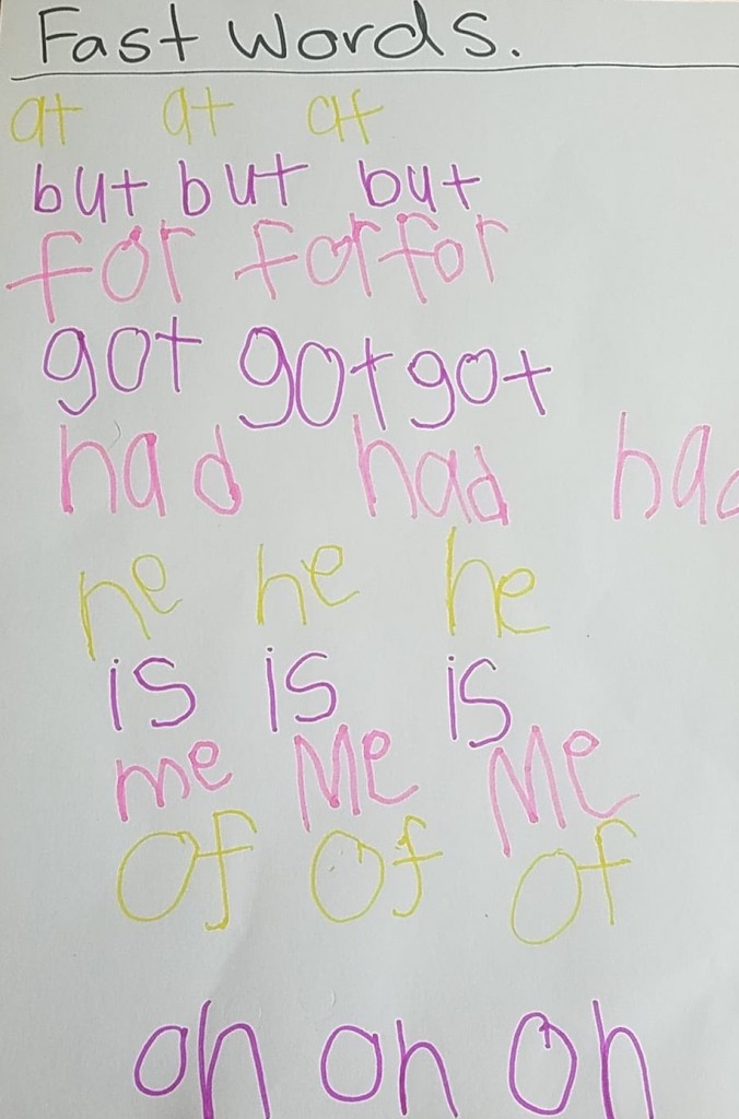 Fast Words – Poroti School