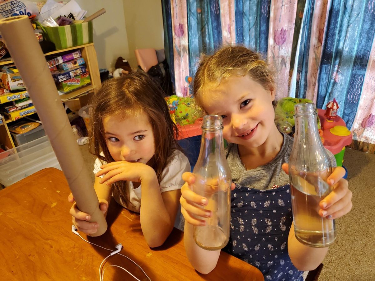 Hana and Morgan Musical instruments – Poroti School