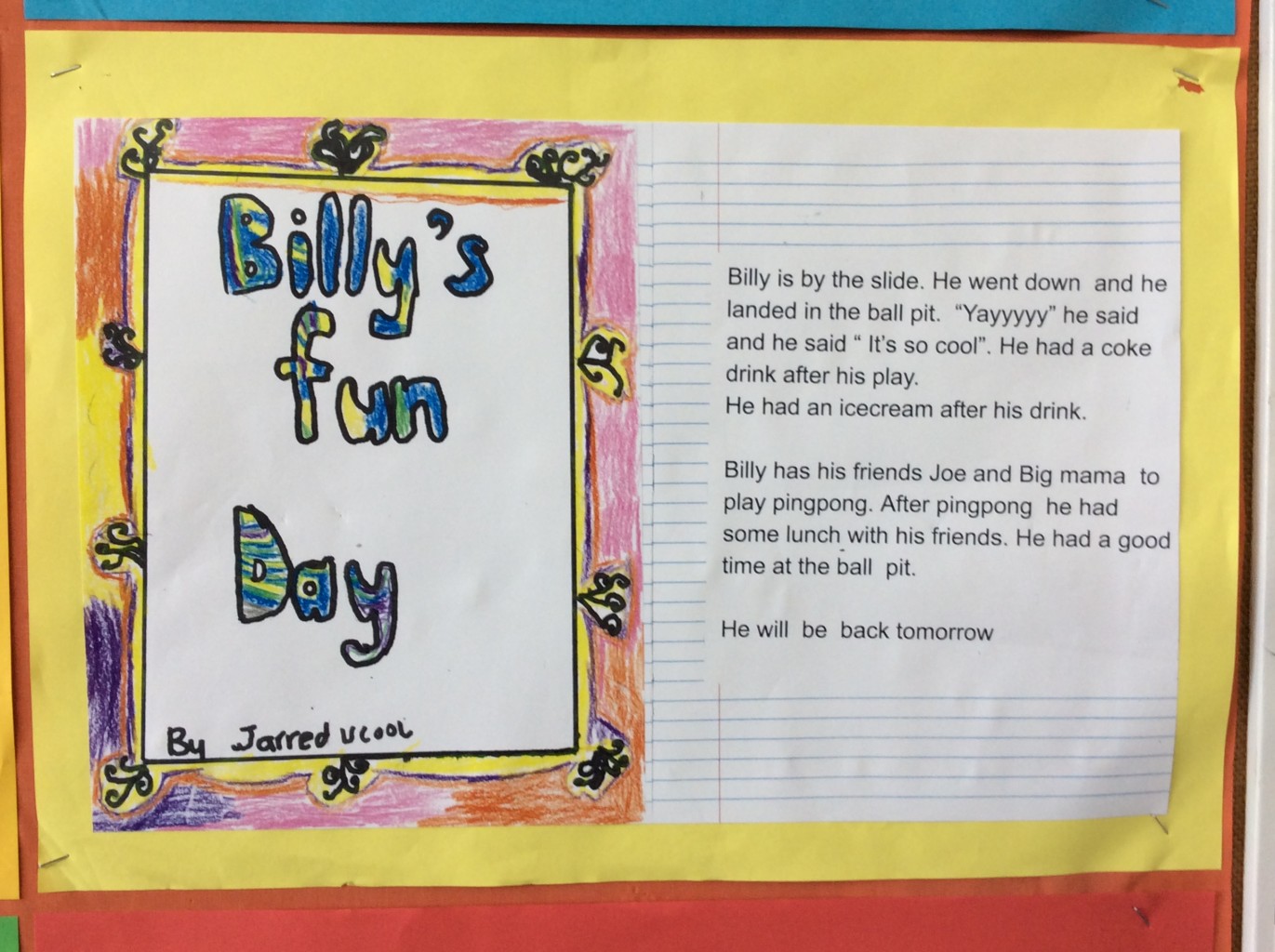 Billy’s Fun Day – Poroti School
